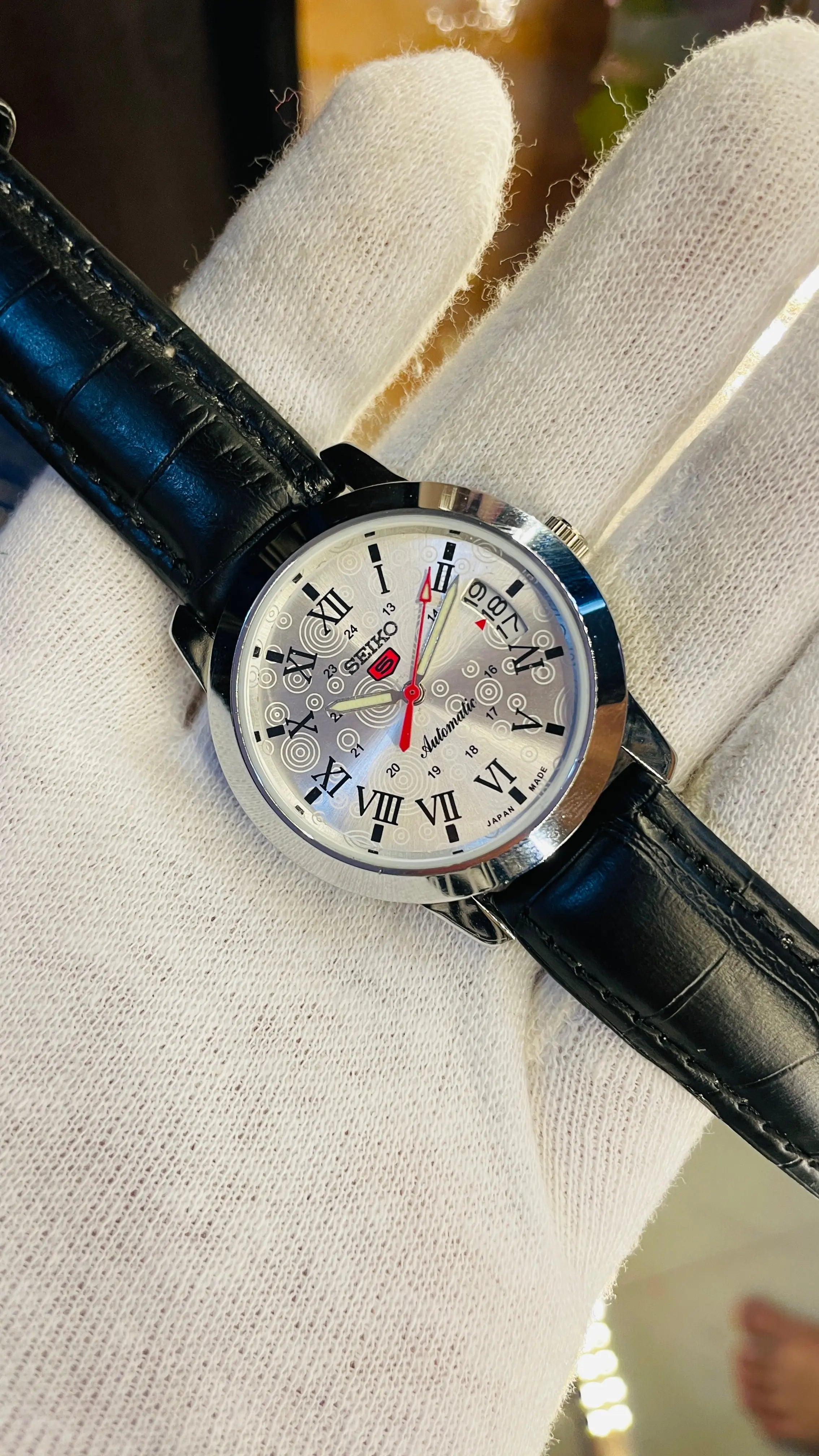 Seiko 5 Automatic Men’s Watch – Vintage Japan Model | Restored & Ready ...