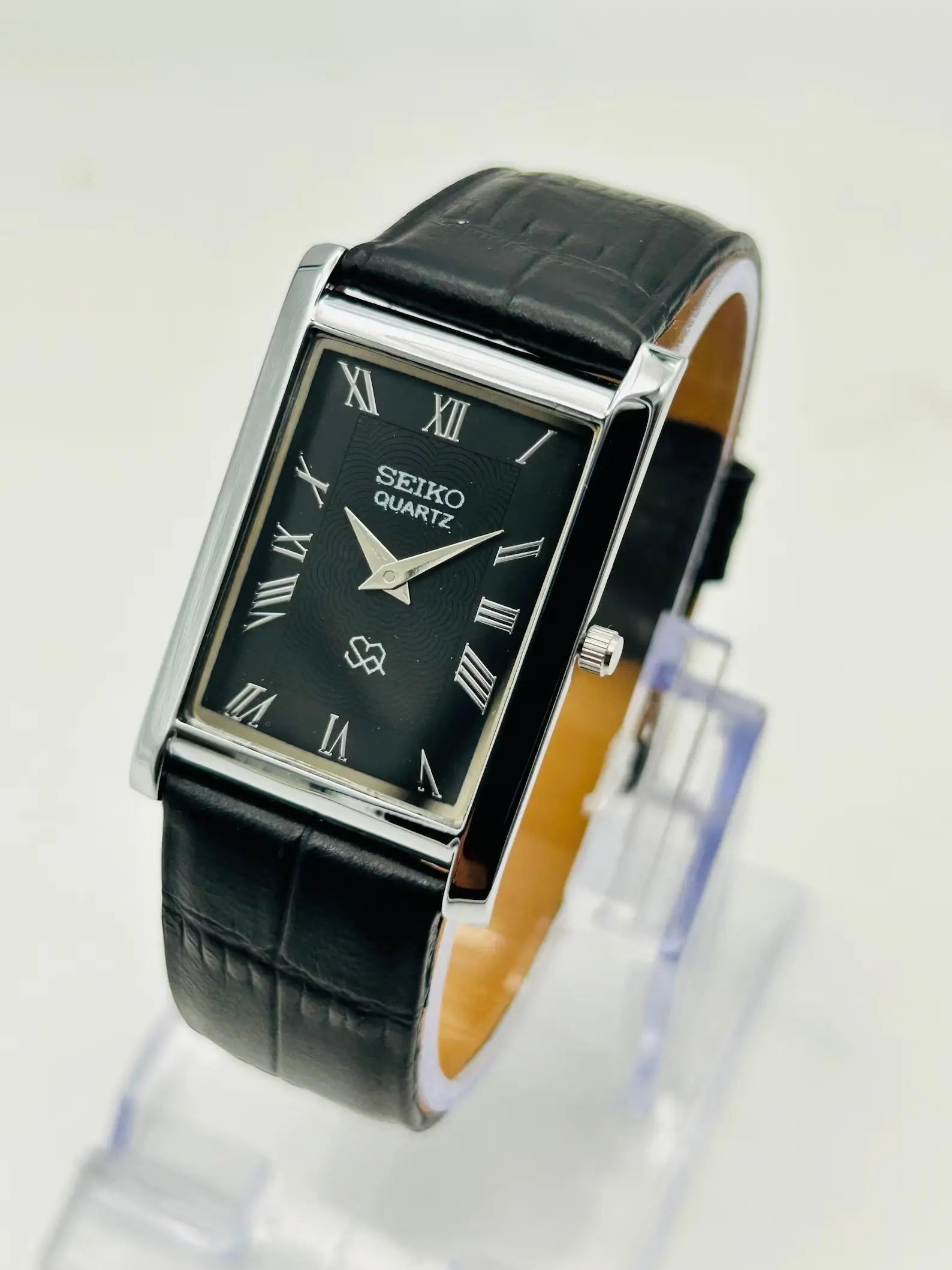Classic Vintage Seiko S23 Rectangular Quartz Watch – National Watches